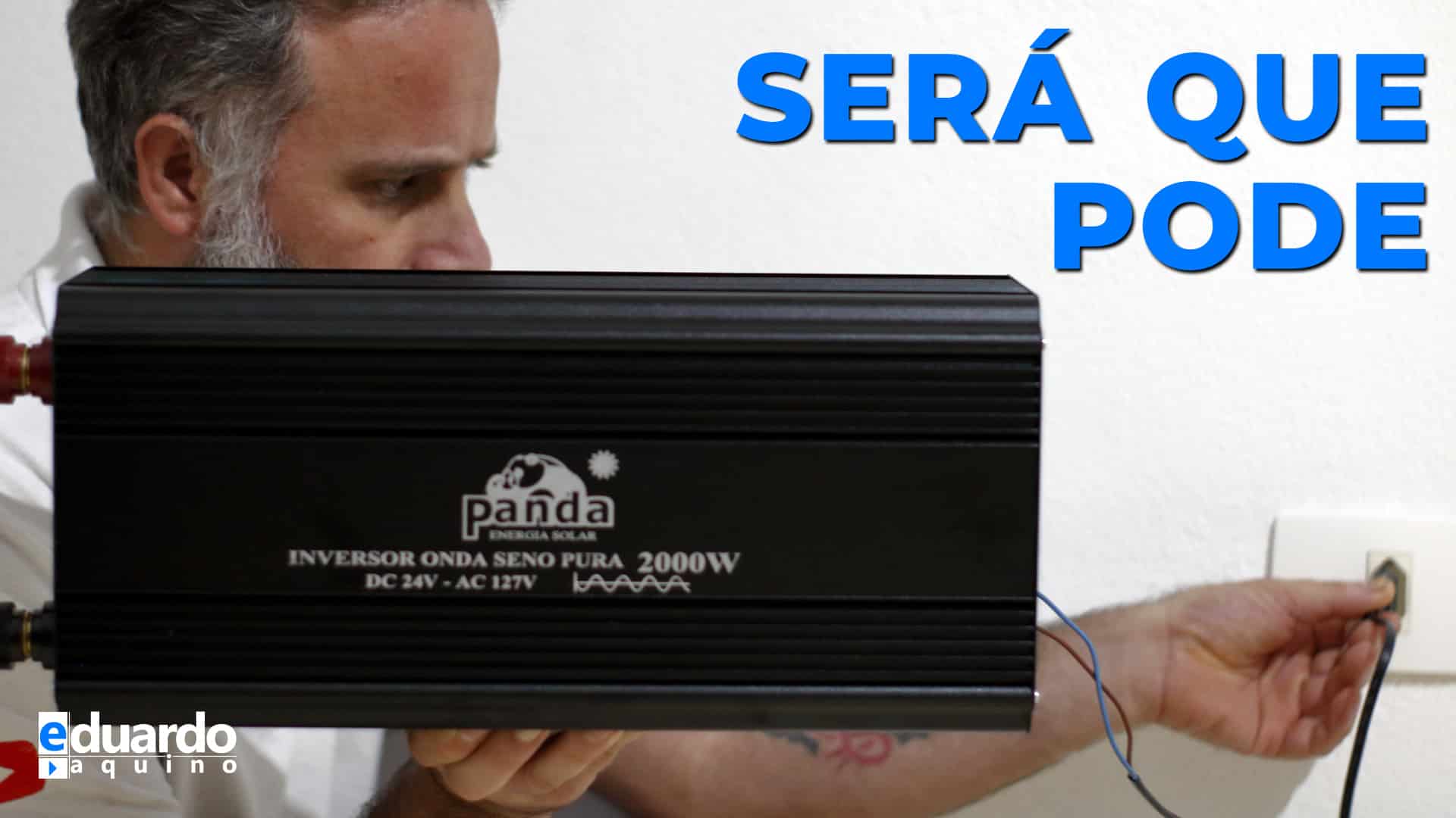 Ligar INVERSOR na Rede da CASA Será que pode?